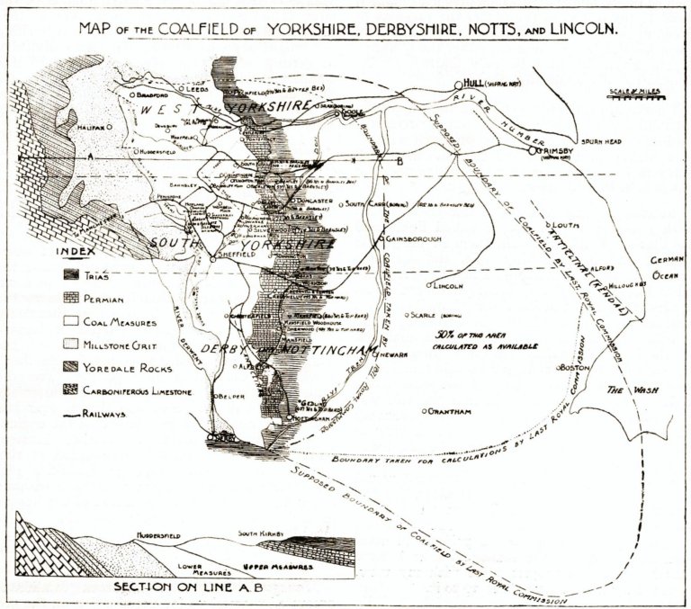 The Yorkshire Coalfield | Friends of Hemingfield Colliery